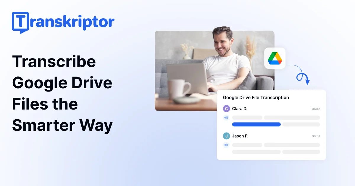 Transcribe Google Drive Files